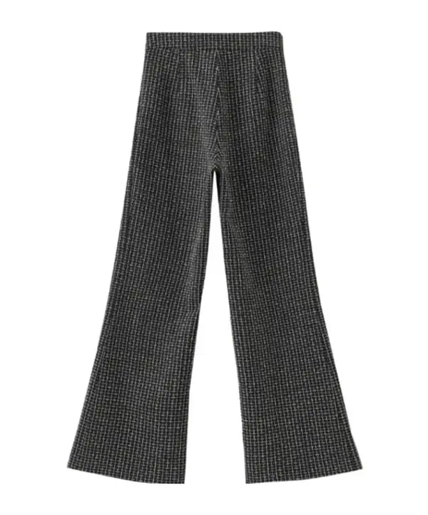 Marissa Chiara Wide-leg Textured Trousers