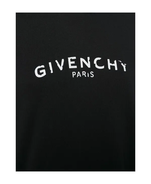 Givenchy Oversized Logo Print Hoodie