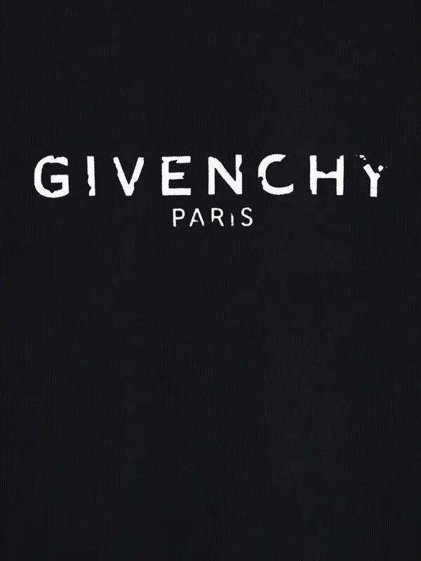 Givenchy Oversized Logo Print Hoodie