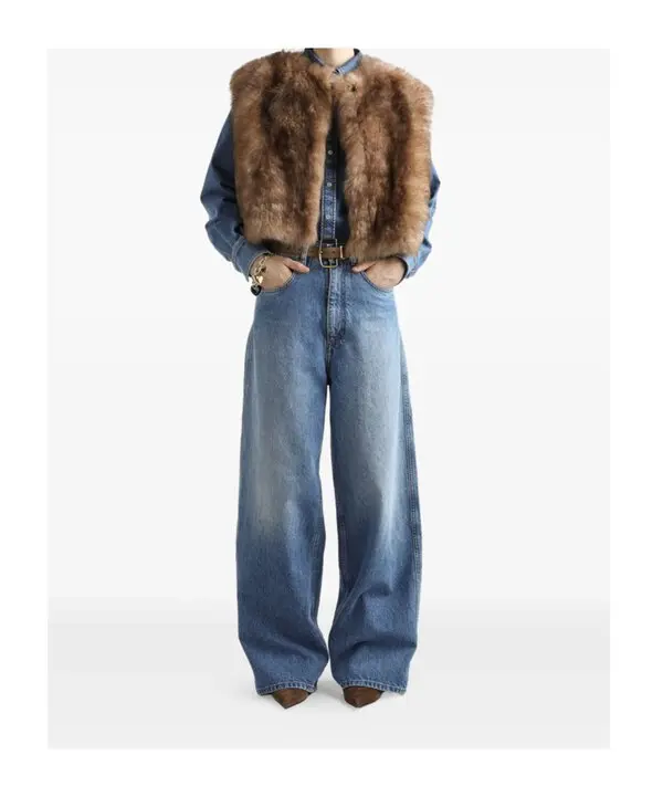 Dolce & Gabbana Straight Leg Jeans - Multicolor