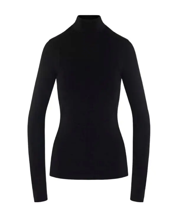 Givenchy Digged And Cut Stretch Knitted Pullover - Black
