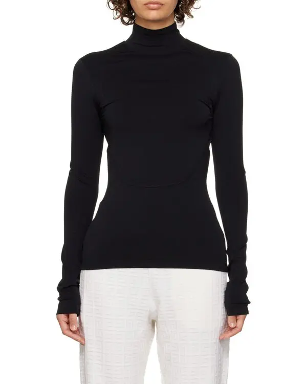 Givenchy Digged And Cut Stretch Knitted Pullover