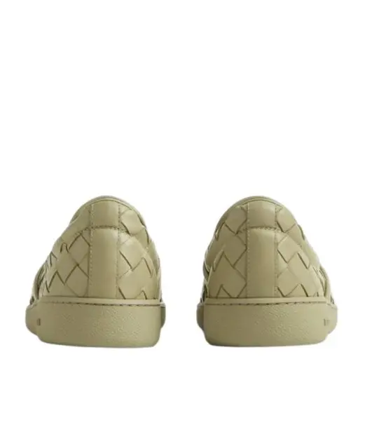 Bottega Veneta Sawyer Round Toe Sneakers - Nude