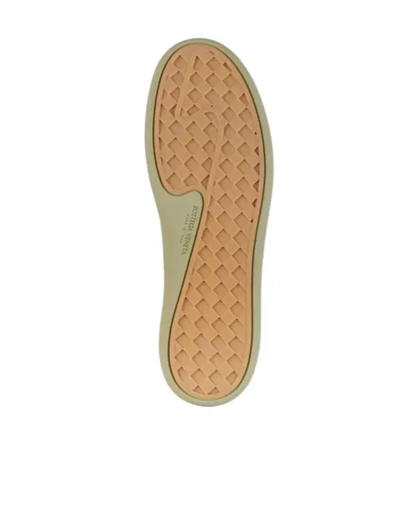 Bottega Veneta Sawyer Round Toe Sneakers - Nude