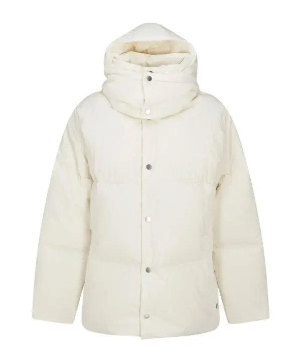 Bottega Veneta Frosted Poplin Puffer Jacket - No
