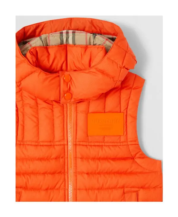 Burberry Horseferry Appliqué Padded Gilet