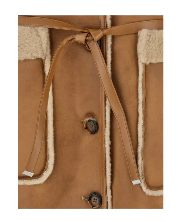 URBANCODE Belted Sleeveless Waistcoat
