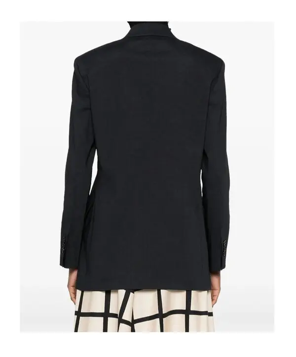 Theory Single-breasted Tailored Blazer With Flap Pockets