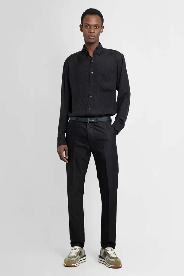 TOM FORD Polka-dot Print Shirt