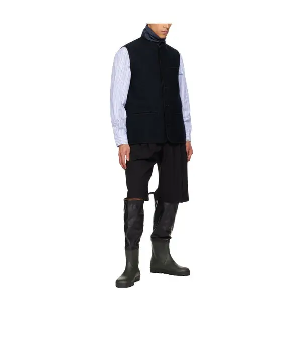 RIER Cache-cou Knitted Wool Scarf