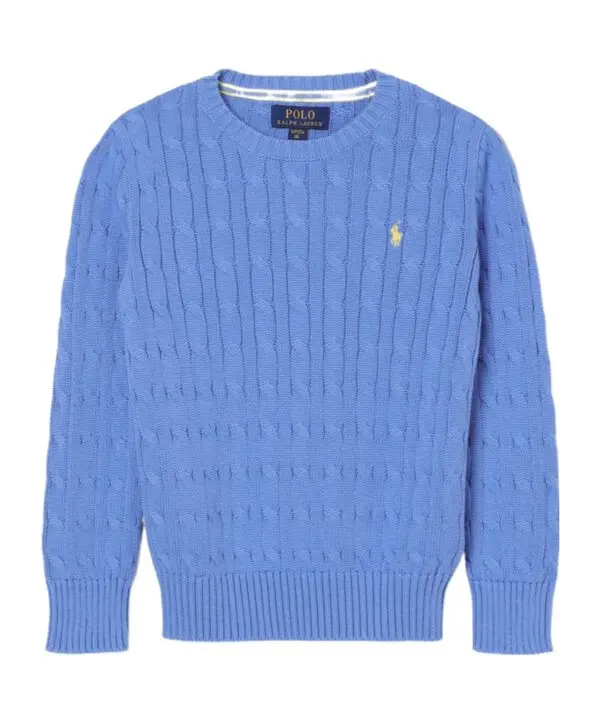 Polo Ralph Lauren Cable-knit Pullover Sweater - Blue