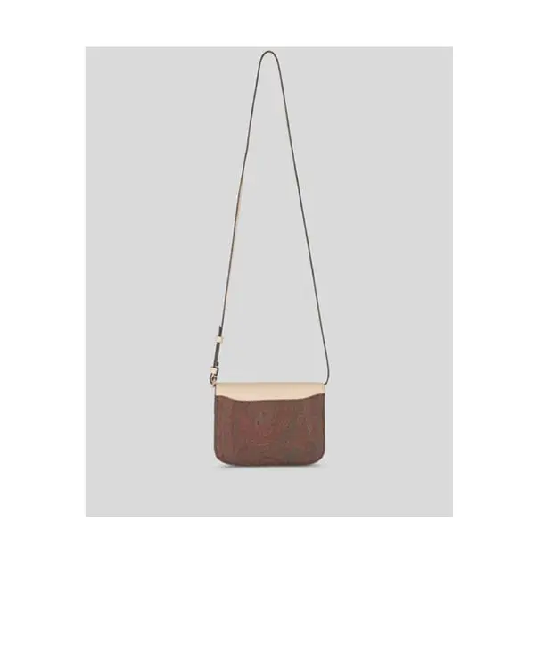 Etro Essential Bag With Magnetic Closure - Nude
