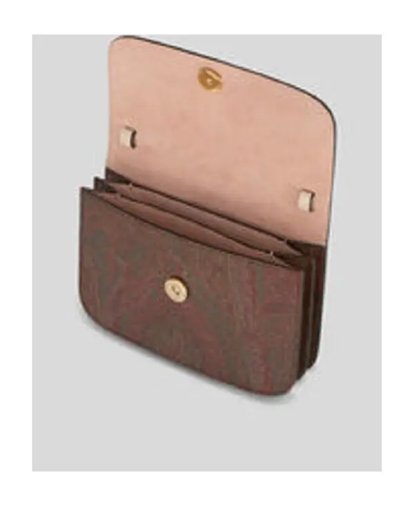 Etro Essential Bag With Magnetic Closure - Nude