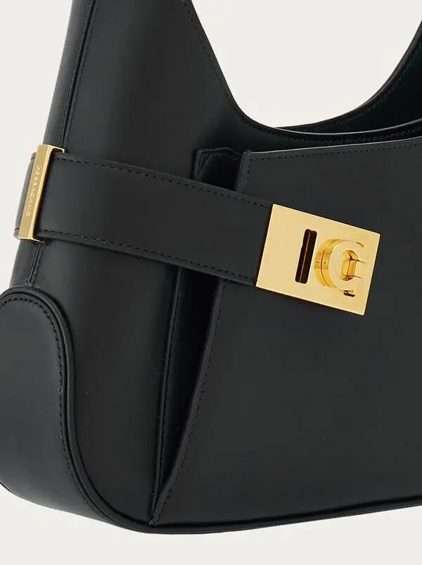 FERRAGAMO Asymmetrical Pocket Hobo Bag