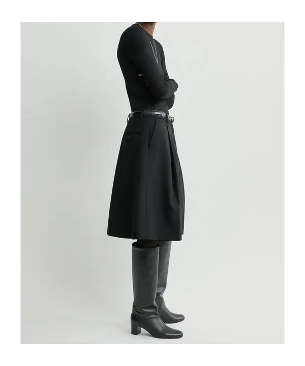TOTEME Pleated Midi Skirt