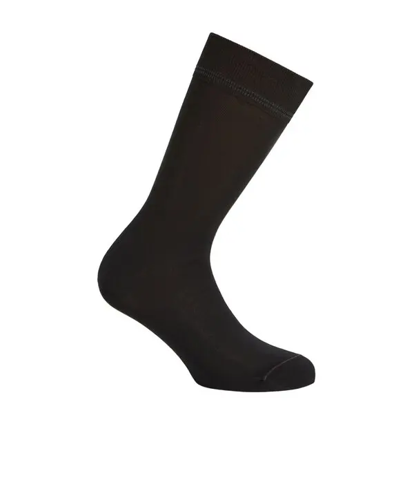 Zegna Cotton Socks - Black