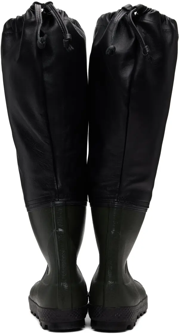 RIER High Rain Boots - Black