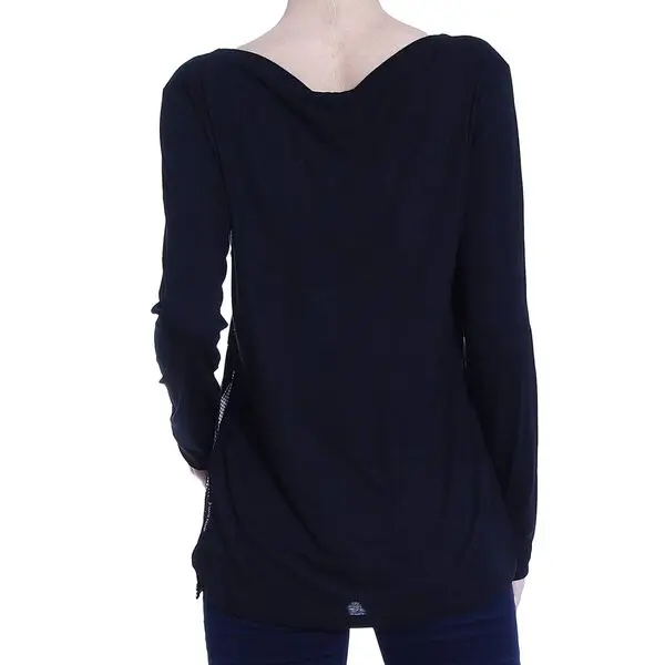 Emporio Armani Logo Details" Long Sleeve T-shirt