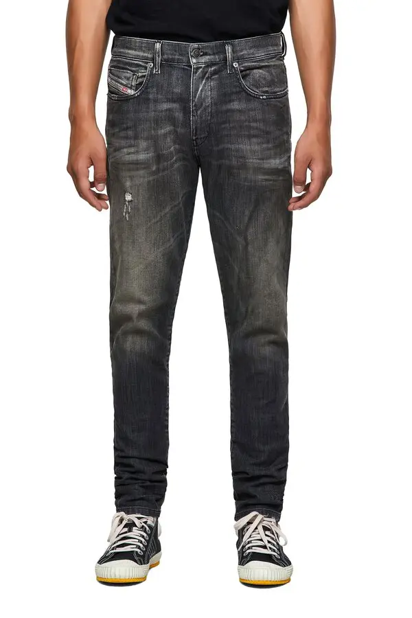 DIESEL® Faded Straight-leg Jeans