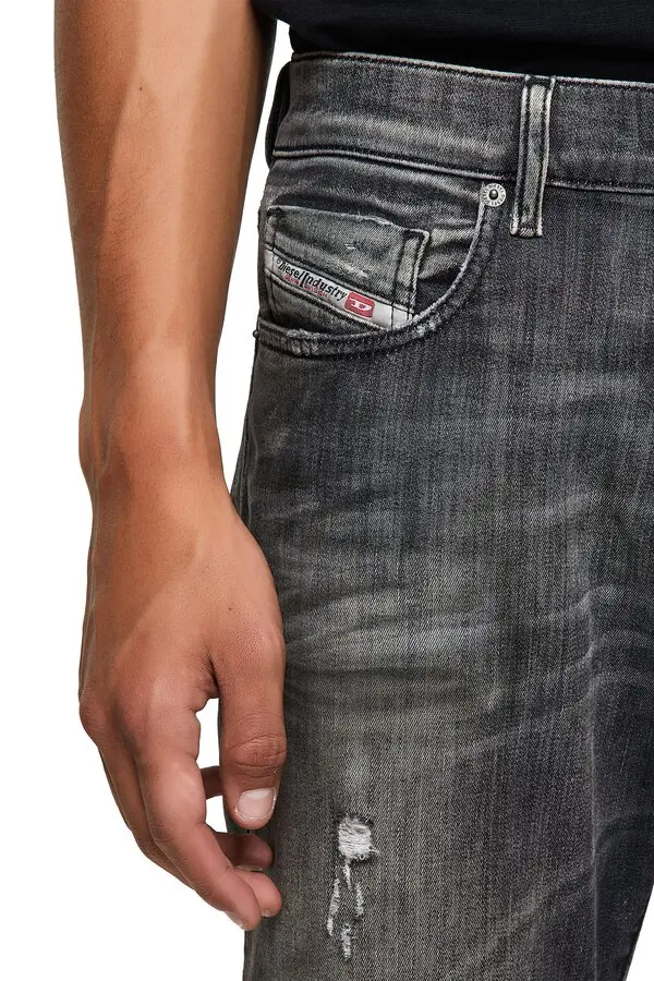 DIESEL® Faded Straight-leg Jeans