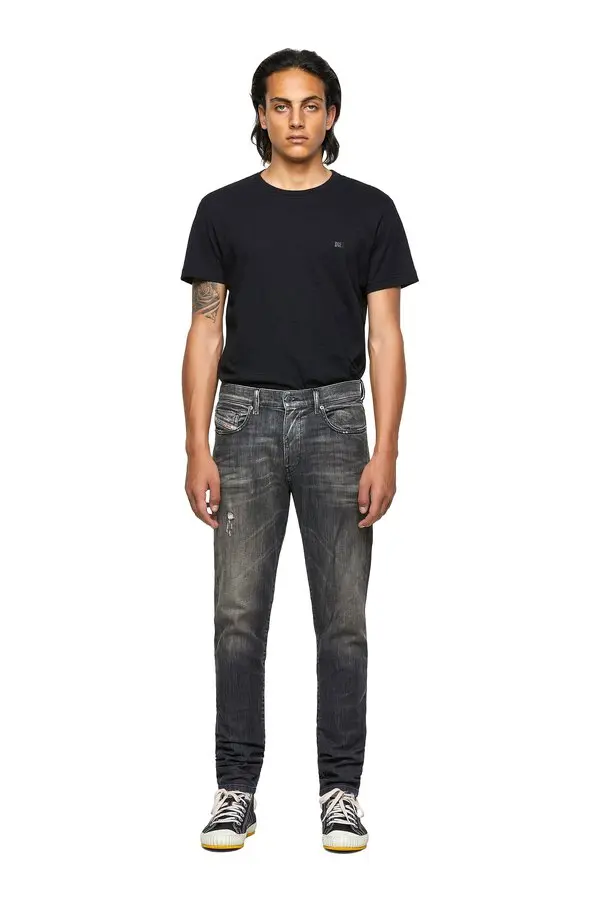 DIESEL® Faded Straight-leg Jeans