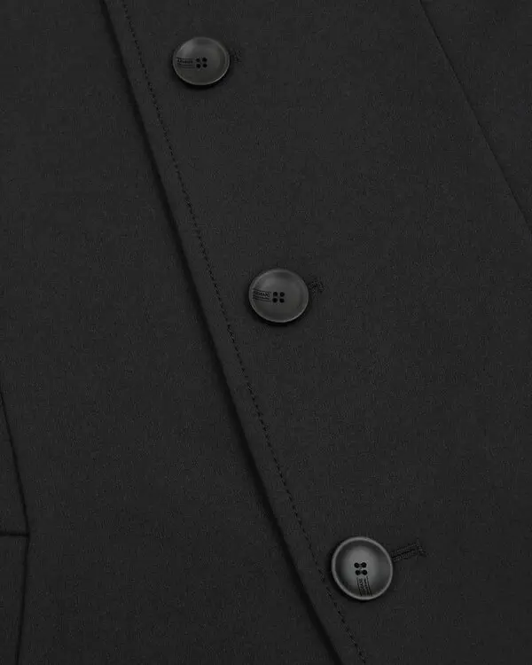 Emporio Armani Long Sleeve Logo Jacket - Black