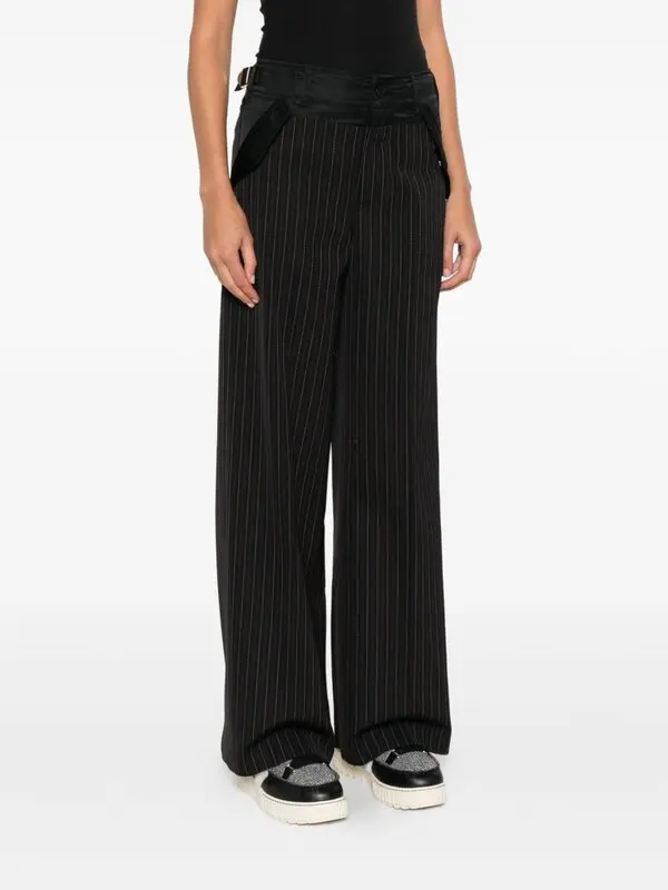 Sacai Striped Tailored Trousers
