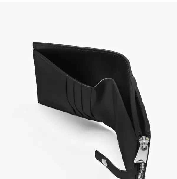 Bottega Veneta Intreciato Knitting Wallet - Black