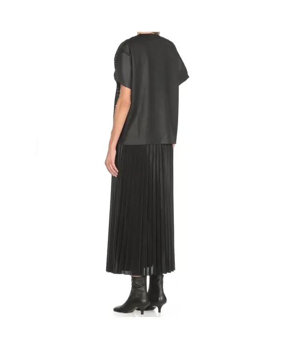 Junya Watanabe Open-knit Short-sleeved T-shirt