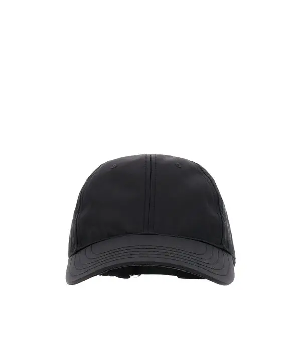 Off-White Logo Embroidered Baseball Cap - Black