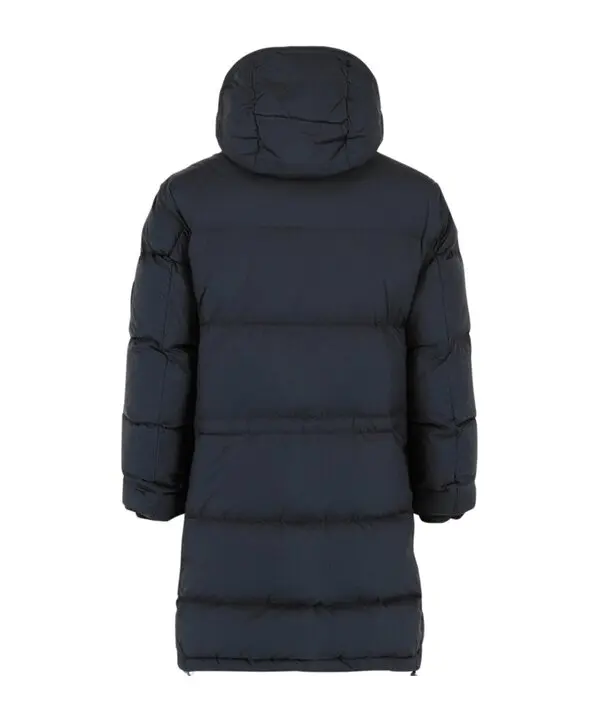 Burberry Long-sleeved Down Jacket - Navy