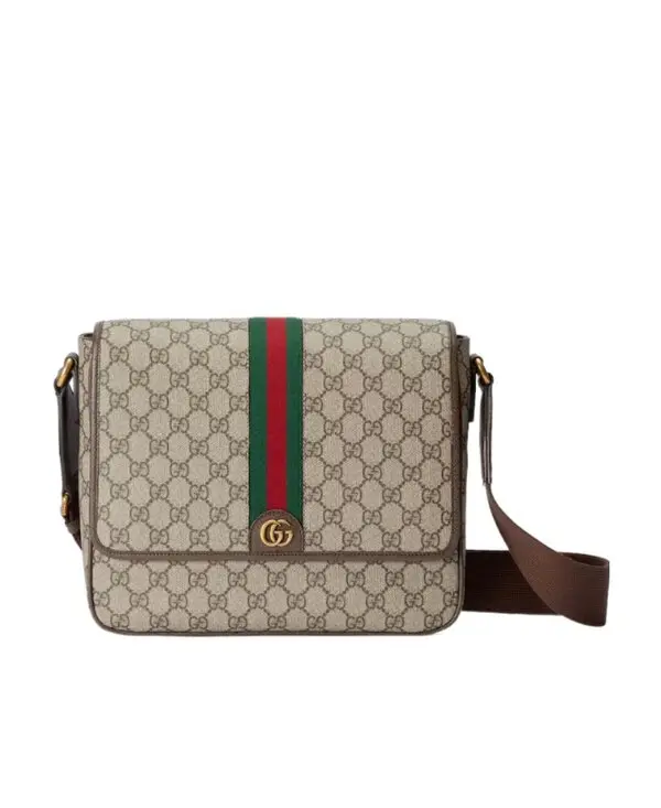 Gucci Ophidia Medium Messenger Bag - Nude
