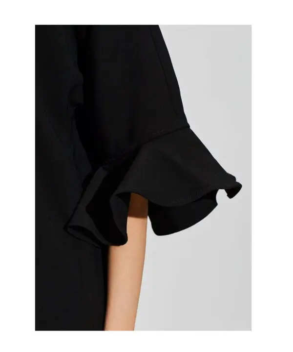 GANNI Mini Ruffle Dress