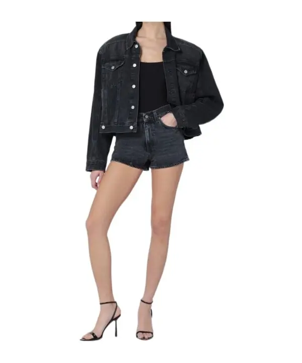 HAIKURE High-rise Denim Shorts