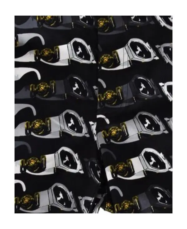 Versace Printed Logo Shorts