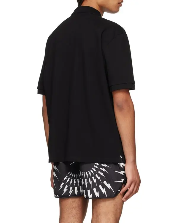 Neil Barrett Logo Short-sleeved Polo Shirt