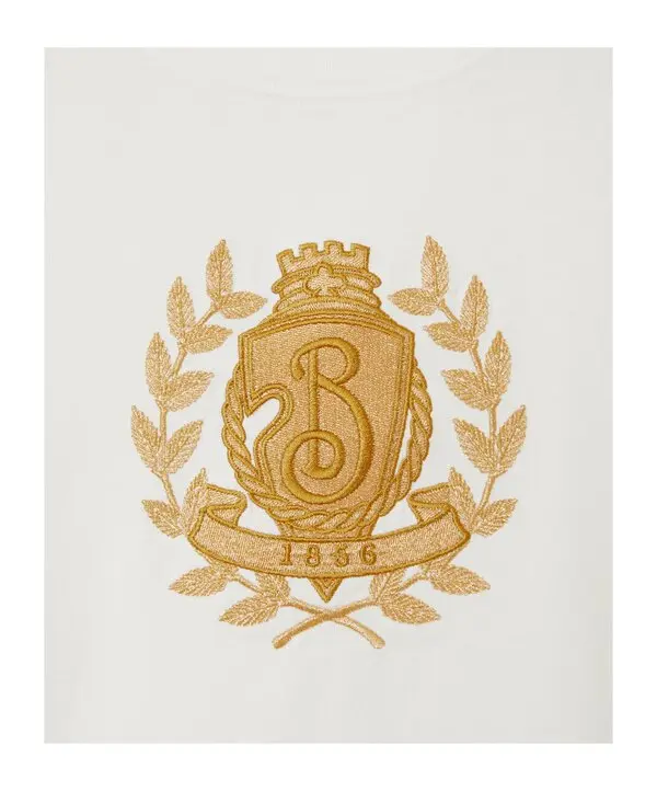 Burberry Cotton T-shirt - Chalk
