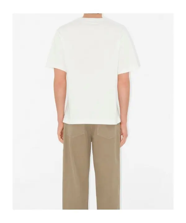 Burberry Cotton T-shirt - Chalk