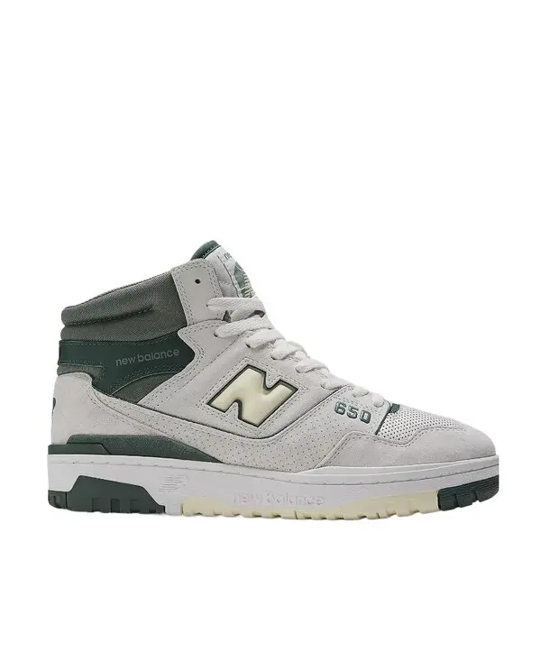 NEW BALANCE 650 High-top Lace-up Sneakers - Gray