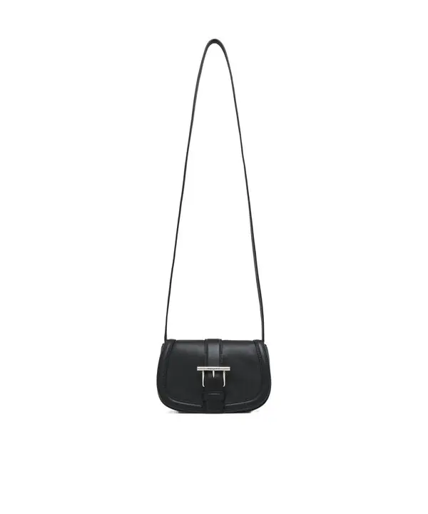 Alexander McQueen T-bar Mini Satchel Bag - Black