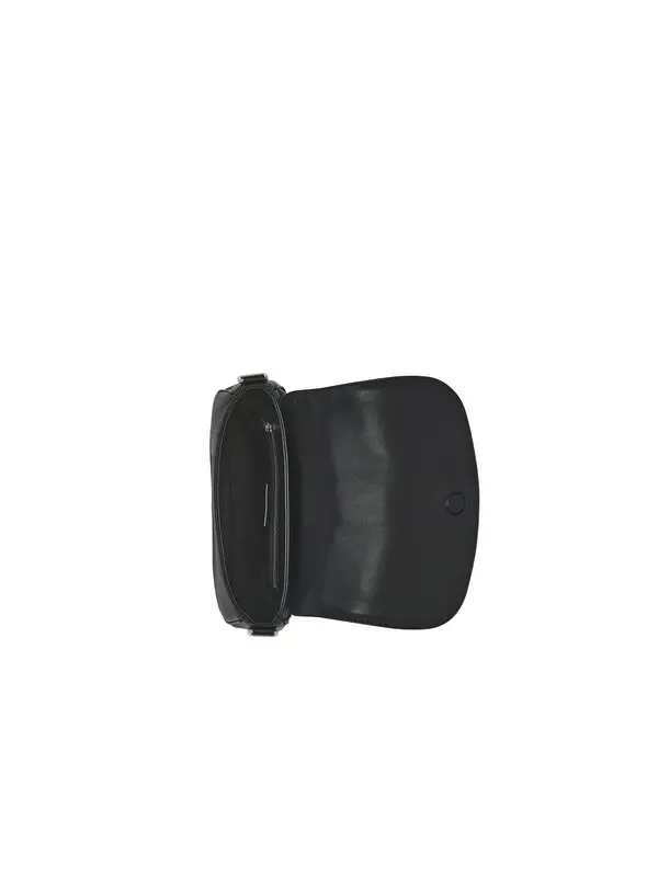 Alexander McQueen T-bar Mini Satchel Bag - Black