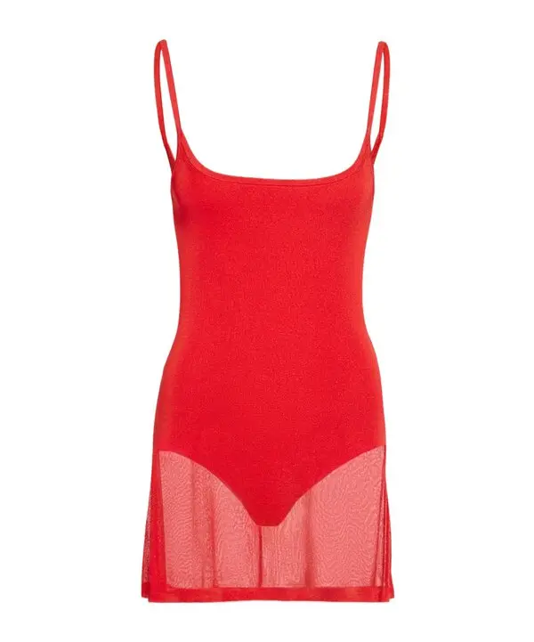 Jacquemus La Robe Maille Minidress - Red