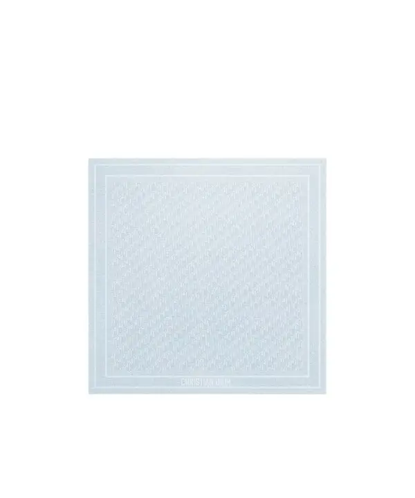 Dior Square Scarf - White