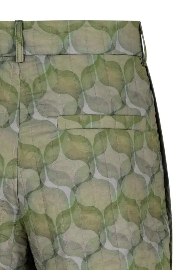 Dries Van Noten Printed Belt-loop Shorts