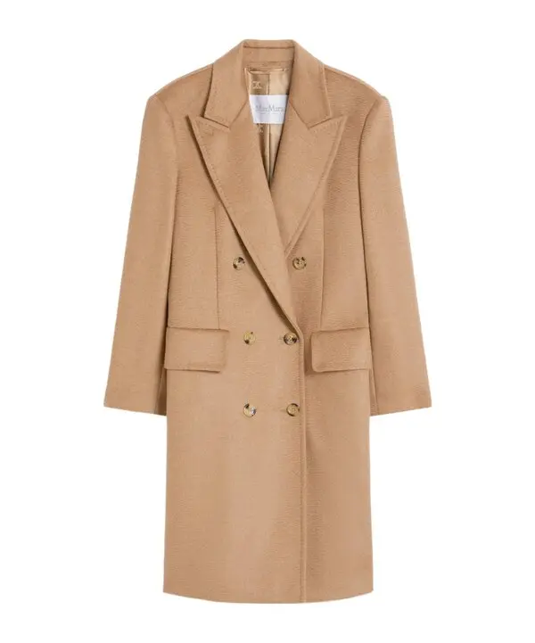 Max Mara Cosa Double-breasted Coat - Nude