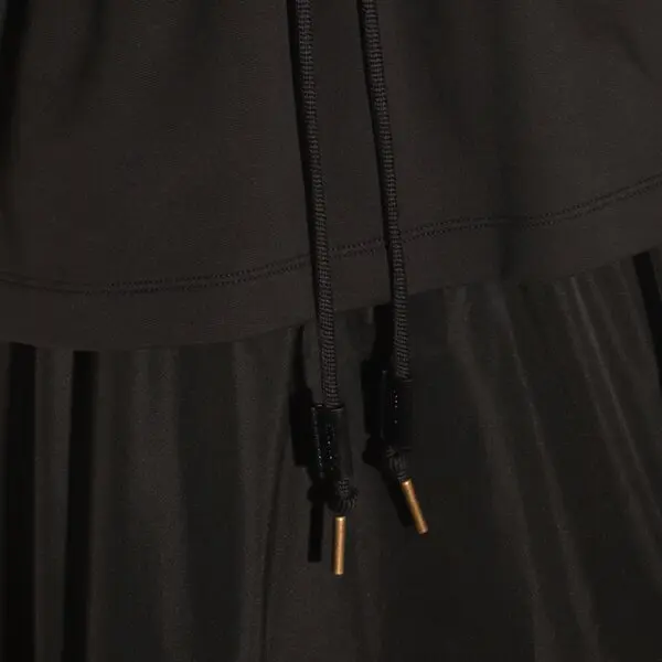 Moncler Layered Drawstring Waist Dress