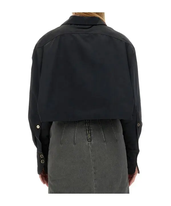 PATOU Cropped Button-up Jacket