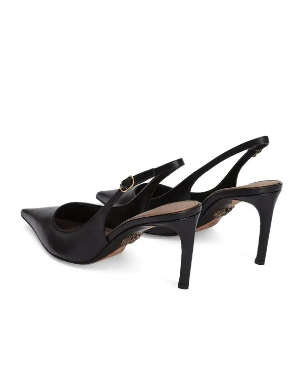 Dolce & Gabbana Pointed Toe Stiletto Heel Slingback Pumps