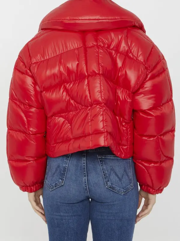 PATOU Zip-up Cropped Puffer Jacket