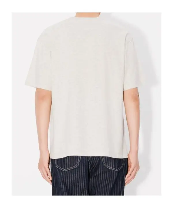 Kenzo Lucky Tiger Crewneck T-shirt - Light Gray